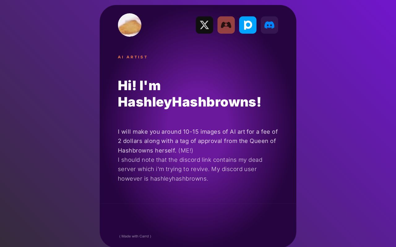 Hashley's Introduction